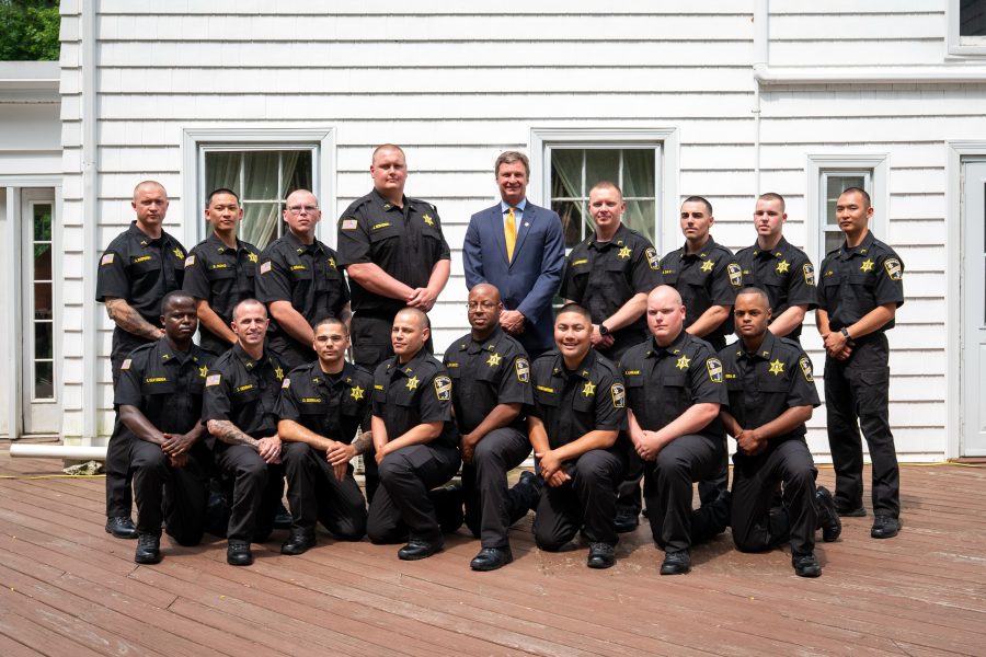 Sheriff Evangelidis Swears 16 Area Individuals as Academy-Trained ...